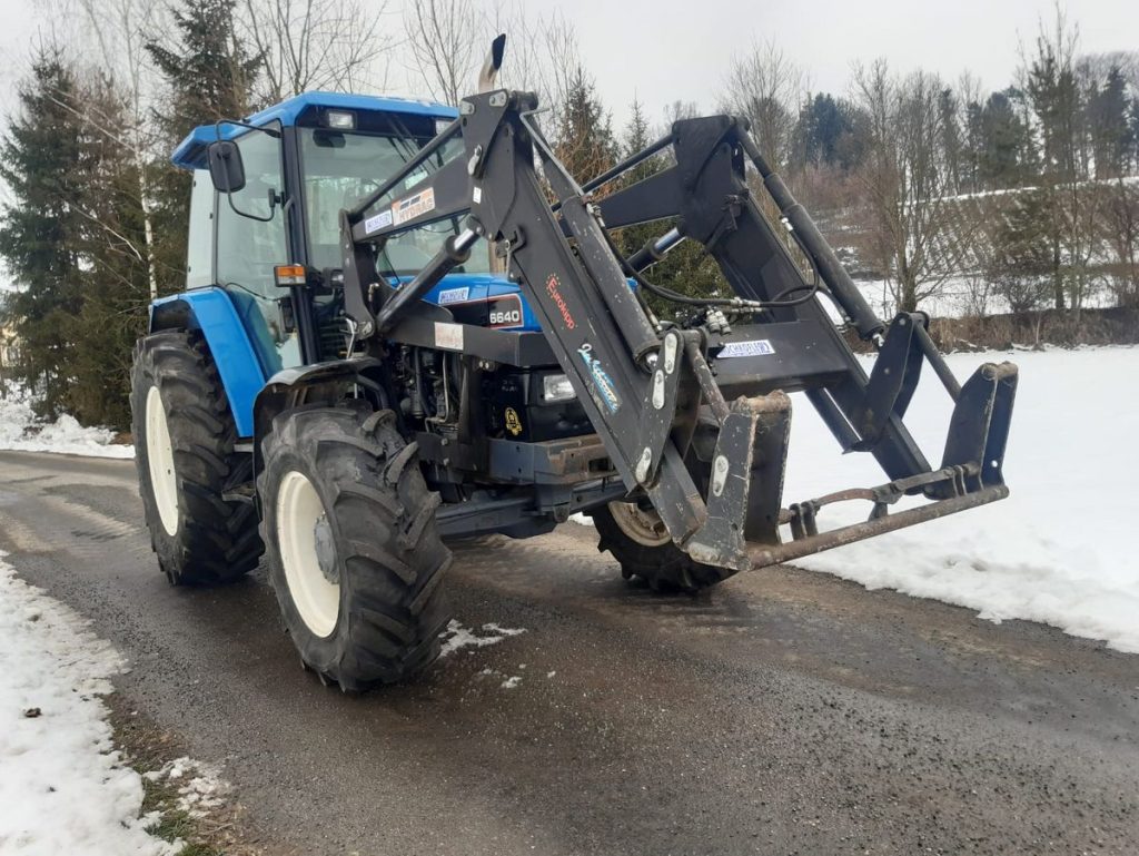 FORD 6640SL TRACTOR & QUICKIE LOADER – World Machinery Equipment